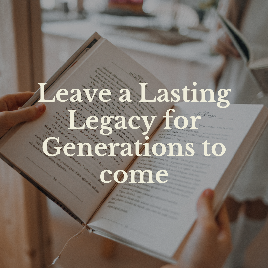 My Life Legacy Book | Turning Life Stories Into A Legacy!